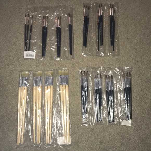 Crayola | Other | Nwt Crayola Paint Brushes All Different Sizes | Poshmark